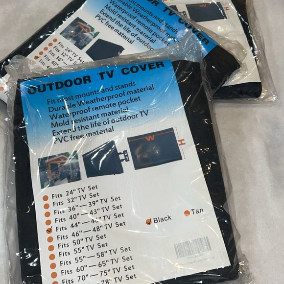 Outdoor TV Cover | Storage & Organization | 3 Brand New Outdoor Tv ...